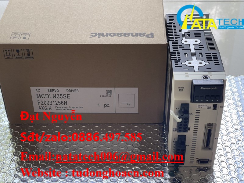 MCDLN35SE bộ điều khiển họ Minas A6 công nghiệp chính hãng Panasonic mới